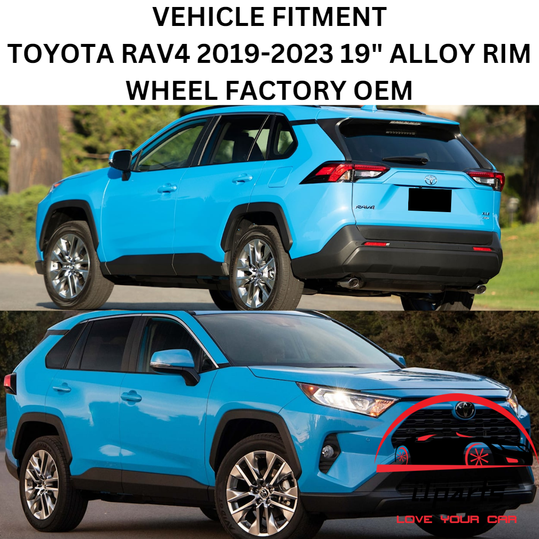 TOYOTA RAV4 2019-2023 19" ALLOY RIM WHEEL FACTORY OEM 75244 – i1Parts