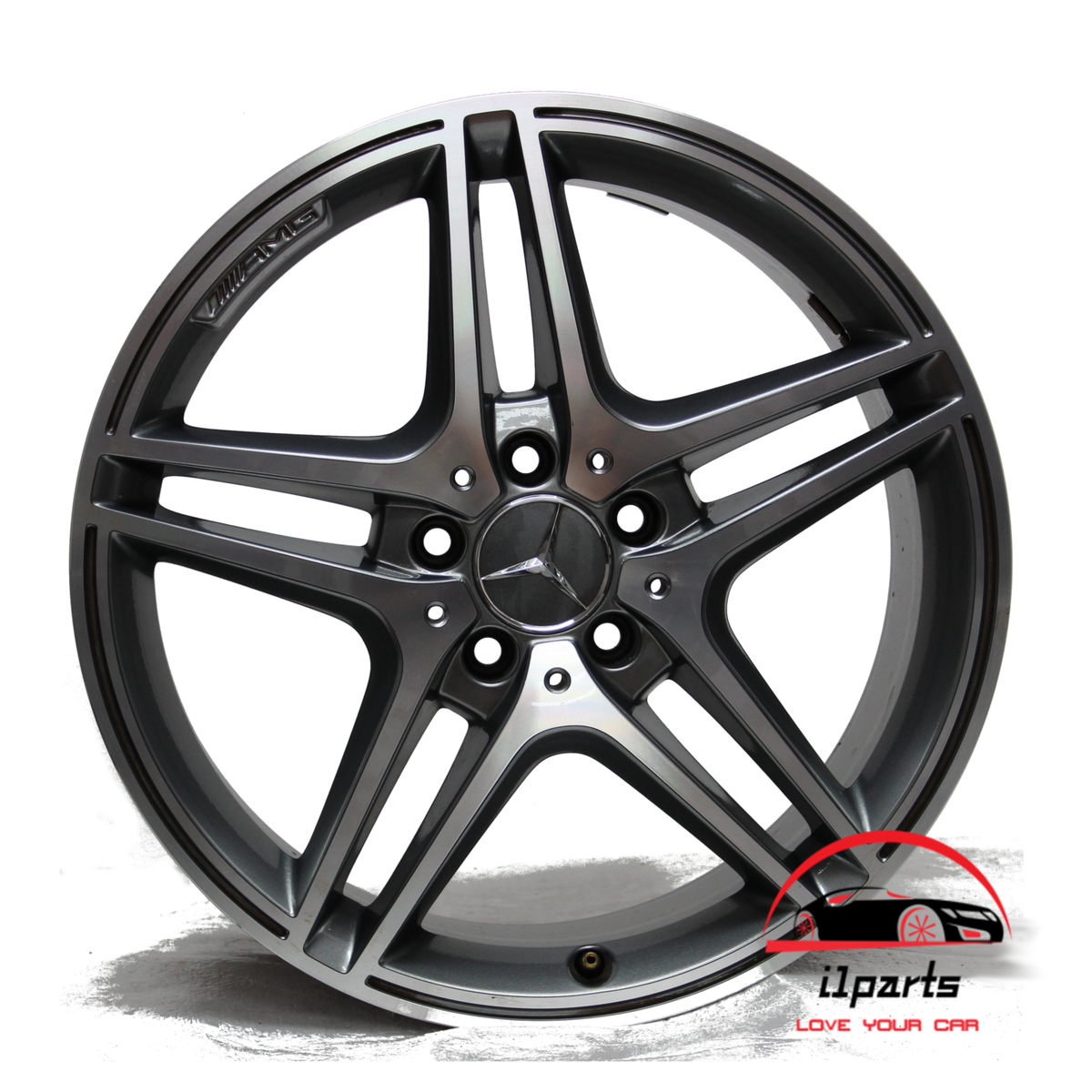 MERCEDES C63 2012-2015 18" FACTORY ORIGINAL FRONT AMG WHEEL RIM – i1Parts